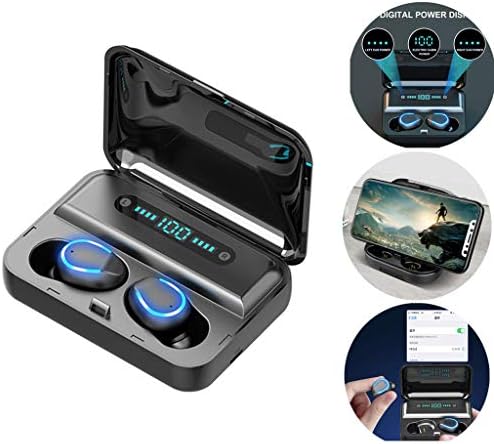True Wireless Earbuds 5.0 Wireless Bluetooth Earbuds with Charging ...
