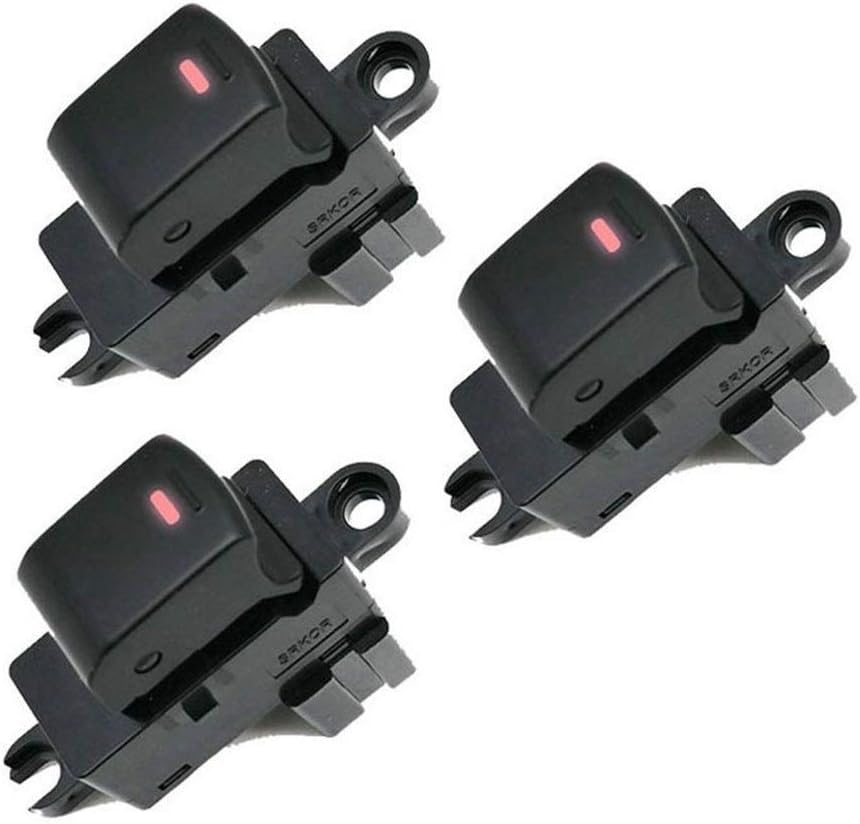 LuckyMAO Interruptor de control de ventana con luz 25401-ED500 25411-AX000 25411-AX010 ...