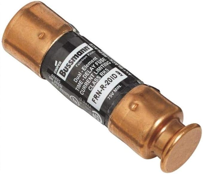 Bussmann FRN-R-20ID 20-Amp EasyID Fusetron Dual Element Time-Delay ...
