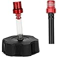 Amazon.com: FVRITO Gas Fuel Tank Cap with Breather Vent Hose for 50cc ...