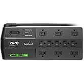 Amazon.com: APC Smart Plug Wi-Fi Power Strip with USB Ports, PH6U4X32 ...