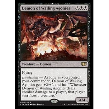 Amazon.com: Magic: the Gathering - Rune-Scarred Demon - Magic 2012 ...