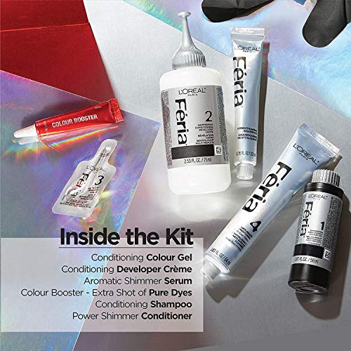 L'OrÃƒal Paris Feria Multi-Faceted Shimmering Permanent Hair Color, R48 ...