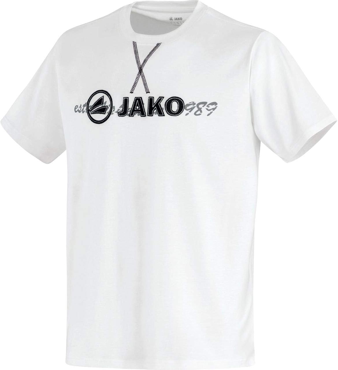 JAKO Men's T-Shirt, White, S: Amazon.co.uk: Clothing