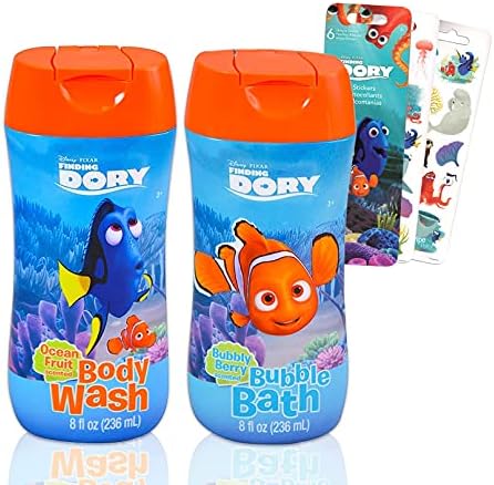 Disney Finding Dory and Finding Nemo Bath Set Bundle - 2 Pack Finding ...
