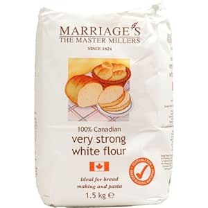Amazon.com : Marriage's Very Strong Canadian White Flour 1.5kg ...