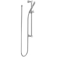 Delta Faucet 57085 Trinsic Contemporary Slide Bar Handshower,Chrome,0.5 ...
