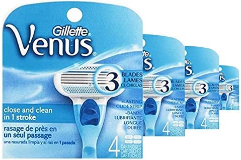 Gillette Venus Women's Original 3 Blade Razor Refills, 16 Count-USA ...