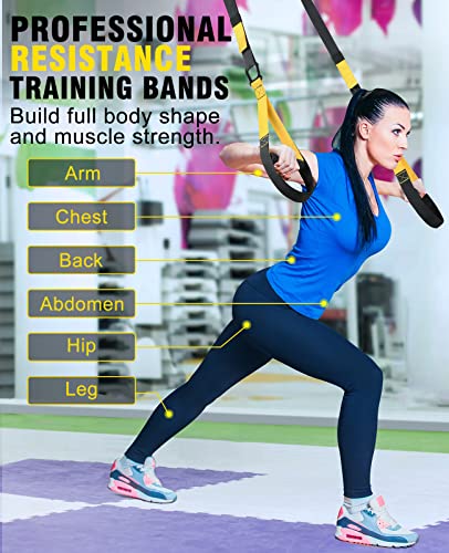 Home Resistance Training Kit, Resistance Trainer Fitness Straps for ...