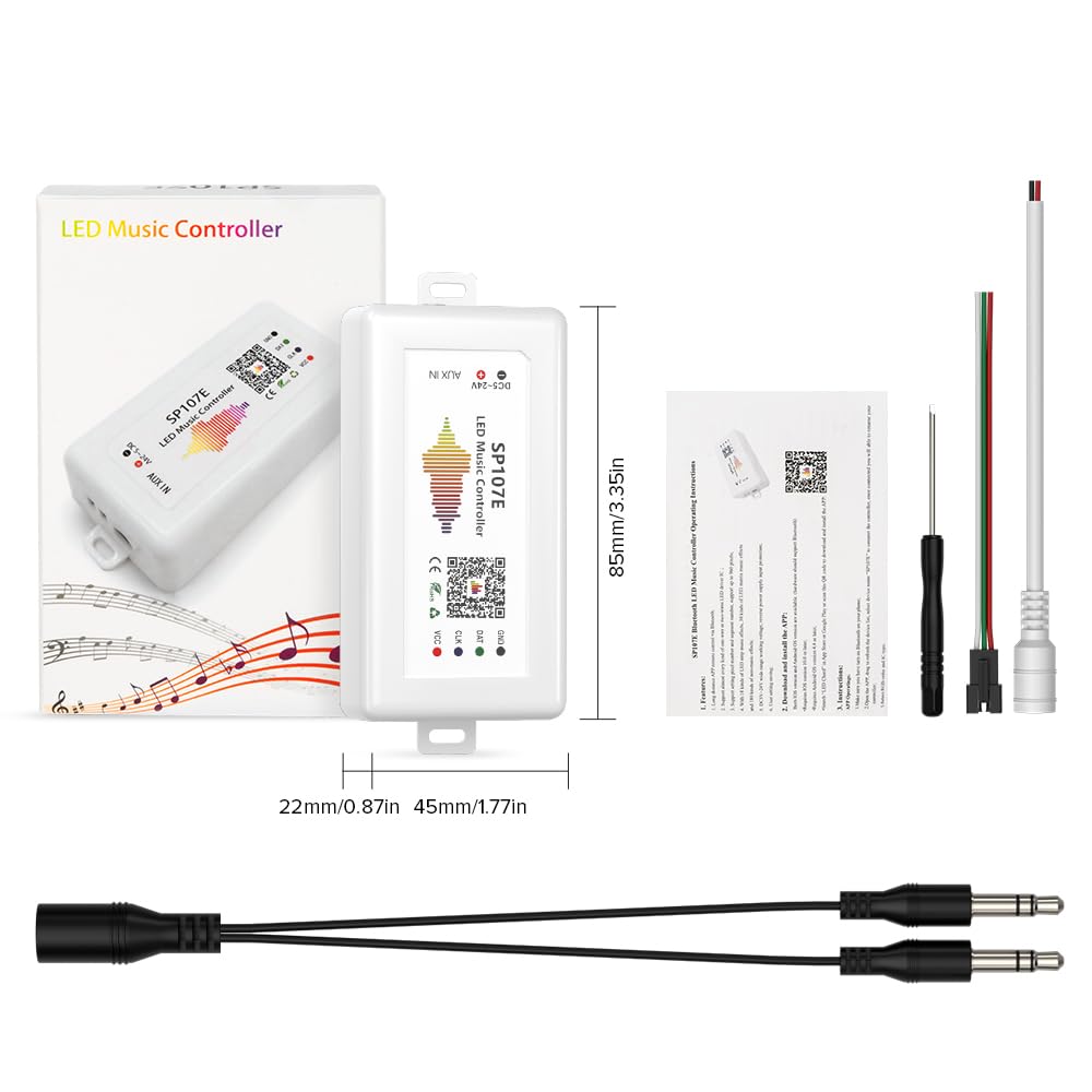 BTF-LIGHTING FCOB RGB WS2811 IC WS2812B WS2811 WS2813 SP107E Music Bluetooth Full Color ...