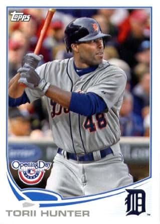 2013 Topps Opening Day Baseball Card # 151 Torii Hunter Detroit Tigers ...