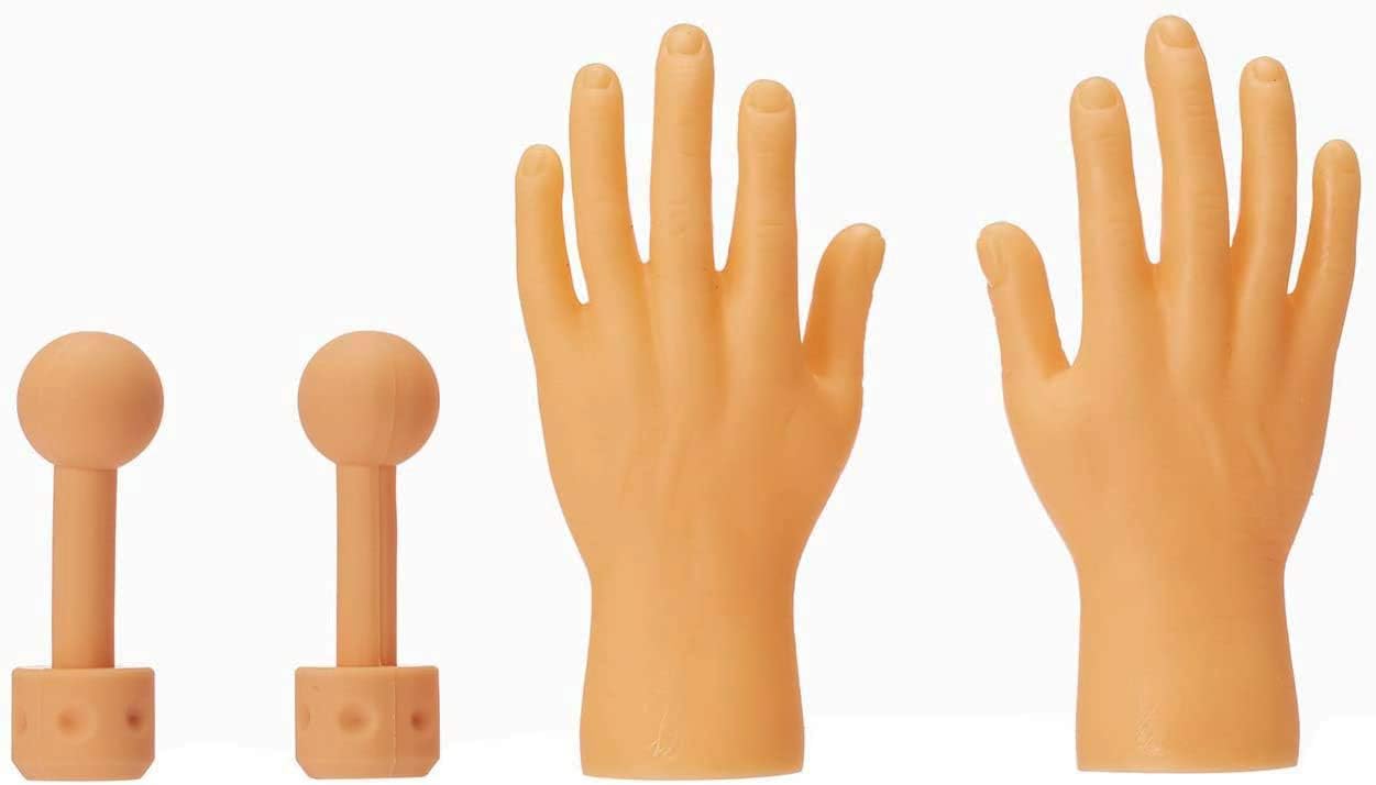 CreepyParty Tiny Hands on Sticks Little Finger Hands with Holder Mini ...