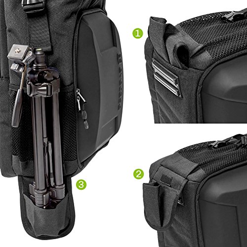 Evecase Shell DSLR Camera / 15.6-inch Laptop Double Buckle Water ...