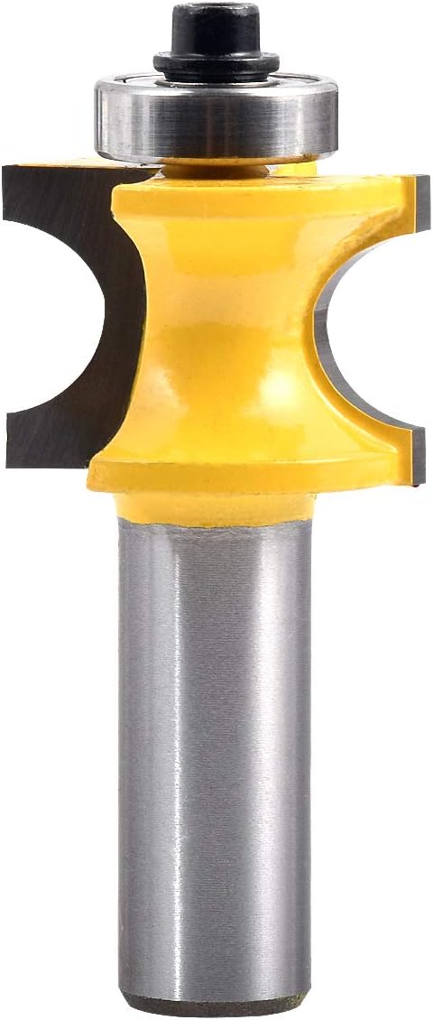 KATUR Bullnose and Bead Router Bit, Column Face and Chair Rail Molding ...