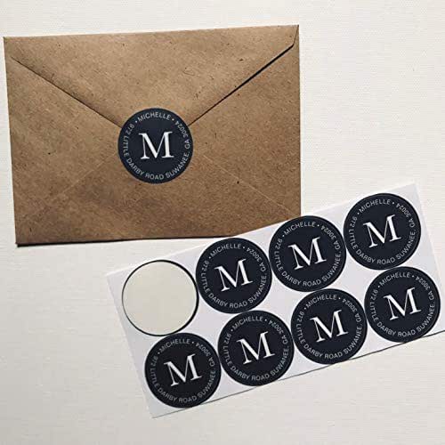 Amazon Custom Return Address Stickers Pick Your Color Sticker 