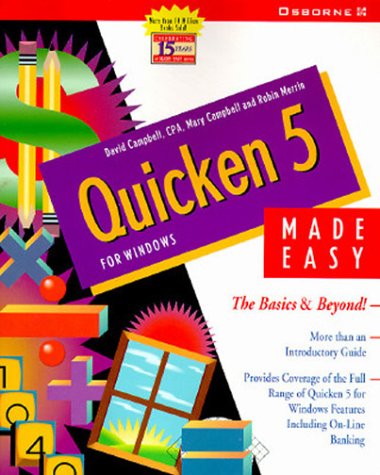 Quicken 5 for Windows Made Easy (Made Easy Series): Campbell, David R ...