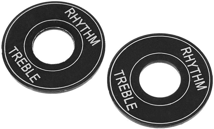 Dilwe Guitar Toggle Switch Washer, Aluminum Plate Rhythm Treble Washer ...