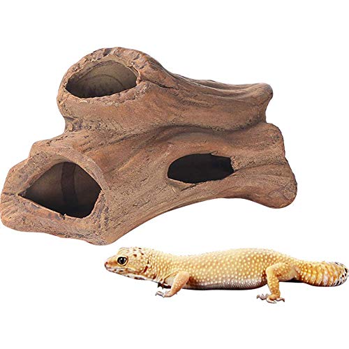 Creation Core Lizard Hideout Ceramic Branch Shape Snake Climbing Decor ...