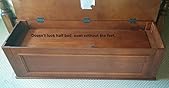 Amazon.com: American Furniture Classics Hope Chest with Gun Concealment ...