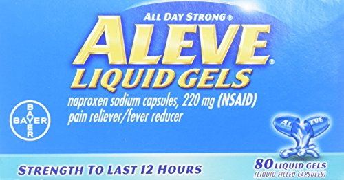 Buy Aleve Pain Reliever Liquid Gels-80 ct. on ezbuy SG