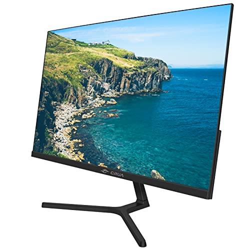 CRUA 24" Monitor, QHD(2560x1440P) IPS 75HZ 100% sRGB Color Gamut ...