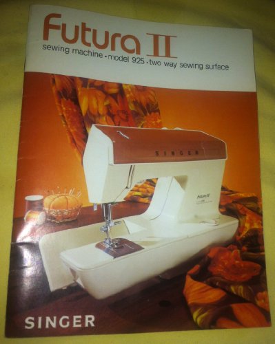 Singer Futura II (2) Sewing Machine - Model 925 - Two Way Sewing ...