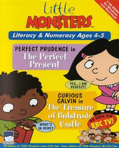 Little Monsters Box: Set 4 - Perfect Prudence & Curious Calvin: Amazon ...