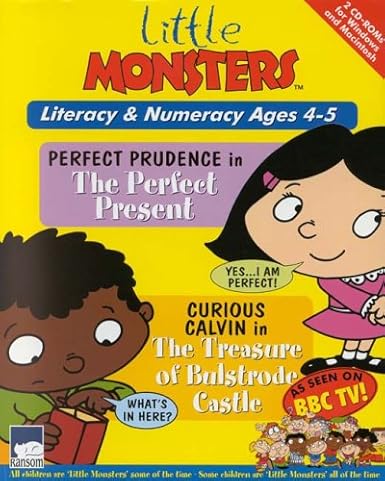Little Monsters Box: Set 4 - Perfect Prudence & Curious Calvin: Amazon ...