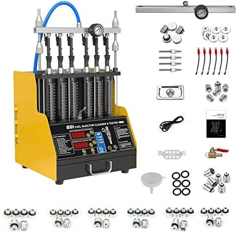 سعر GDI,EFI,FSI Fuel Injector Cleaner Tester,6-Cylinder CT400 High ...