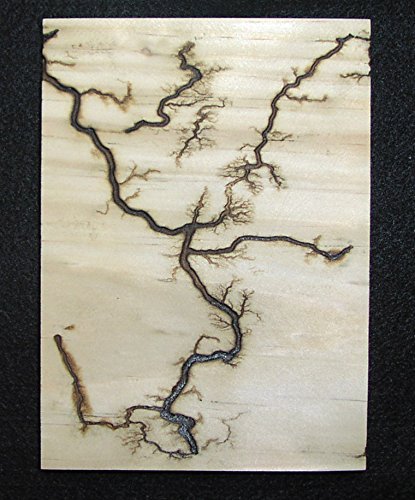 Buy Etched Lightning (R) Captured In Wood by Iovine, John. High Voltage ...