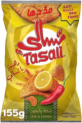 Tasali Chips Chili and Lemon Flavor 155g price in Saudi Arabia | Amazon ...