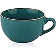Amazon.com: VanEnjoy Green Vintage Large Coffee Mug & Soup Bowl, 24 oz ...
