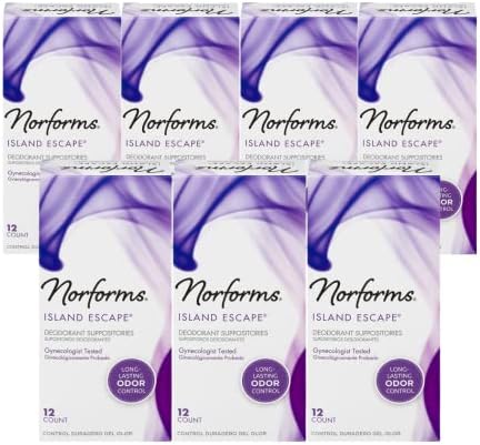 Norforms Suppositories Island Escape 12 Each (Pack of 7) price in Saudi ...