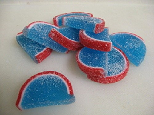 Compare Price: blue raspberry fruit slices - on StatementsLtd.com