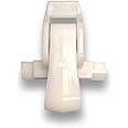 Amazon.com: LCW Latches 25-Pack White Plastic Clips for Vaporproof ...