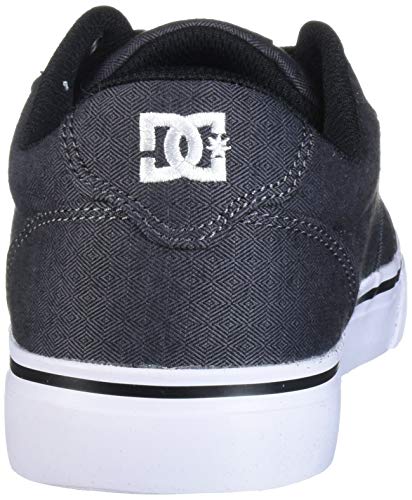 DC Men's Anvil TX SE Skate Shoe, Black/Charcoal, 11.5D M US Hardware ...