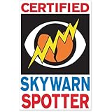 Amazon.com: Ride in Style Skywarn Tornado car Bumper Sticker Window ...