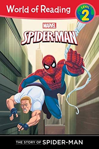 Amazon.com: The Story of Spider-Man (Level 2) (World of Reading ...
