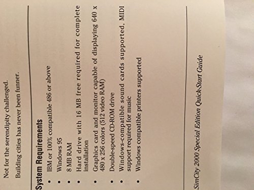 Simcity 2000 Windows 95 Demo - reportinstruction