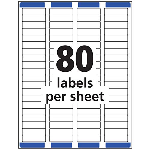 Avery Return Address Labels For Laser And Inkjet Printers 0 5 X 1 75 