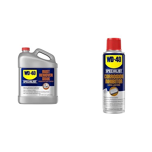 WD-40 Specialist Rust Remover Soak (1 Gallon) and Corrosion Inhibitor ...