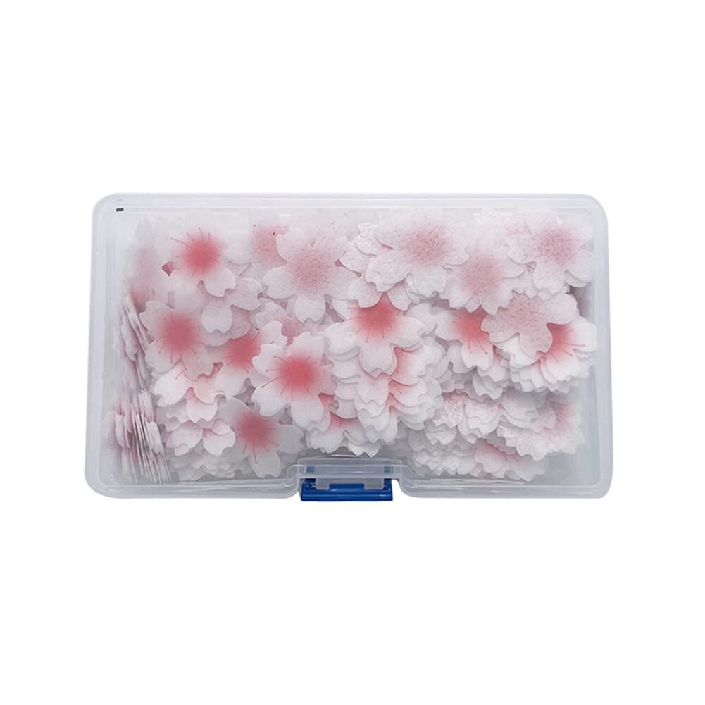 Mua 100 Pieces Edible Flower Cupcake Toppers, Sticky Rice Paper ...