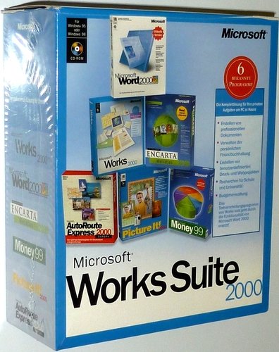 Microsoft Works 2000 Suite CD-ROM: Amazon.de: Software