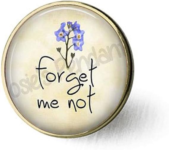 aka Forget Me Not - Flower Jewelry - Alzheimers - Alzheimers Patient ...
