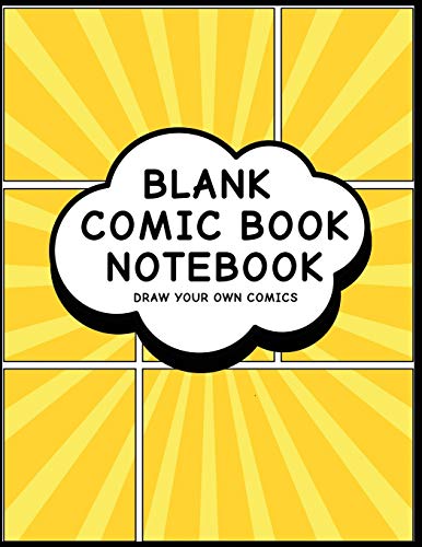 Anime Manga Comic Notebook: Anime Design 4, Create Your Own Anime Manga ...