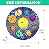 Eight Planet Dimple Pop Bubble Push Sensory Fidget Toy, Galaxy Dimple ...