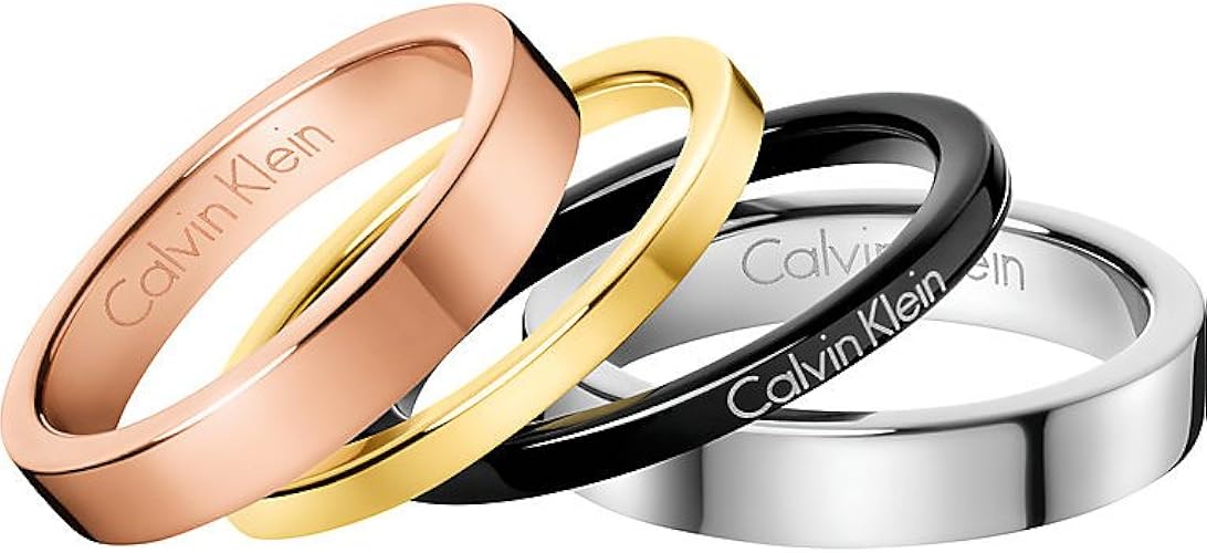 Calvin Klein Gorgeous Ladies Ring Set N KJ7GPR400107: Amazon.co.uk ...