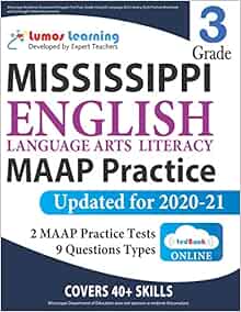 Mississippi Academic Assessment Program Test Prep: Grade 3 English ...
