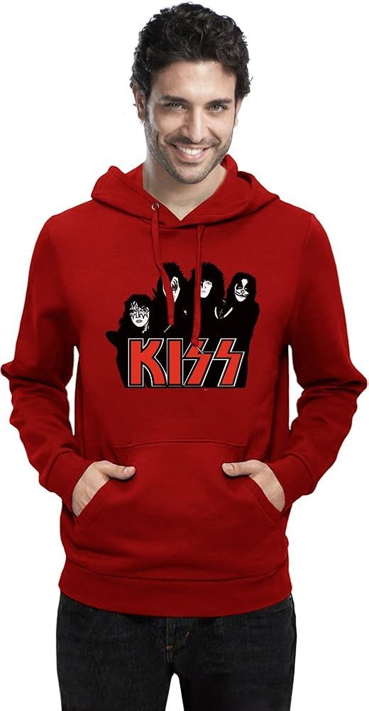 Kiss Band Mens Hoodie : Amazon.co.uk: Clothing