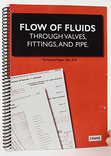 Flow of Fluids Through Valves Fittings & Pipe 1988: Crane Engineering ...